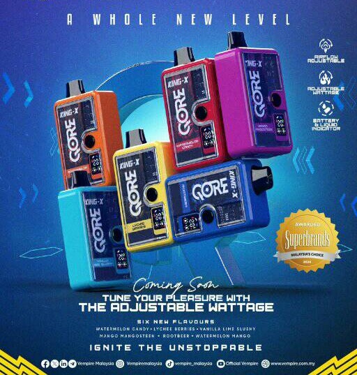 Relxsg - KING-X Core 12000 Puffs Disposable Pod - RELX SG Vape Shop